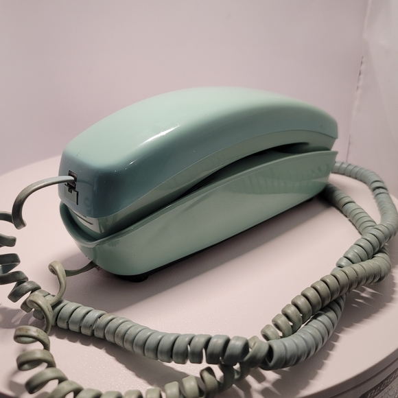 Western Electric | Other | Vintage Western Electric Aqua Blue Trime ...